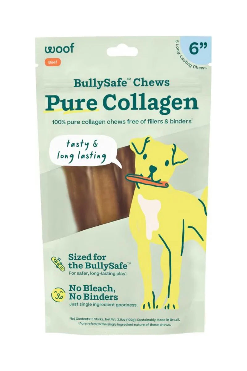Woof - Bullysafe Collagen Chews: 6" 5-pack – The Modern Canine - Dog ...